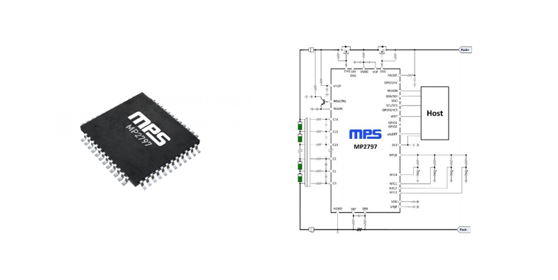 基于MP2797的电动两轮车BMS解决方案–电路图–电子工程世界