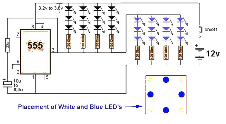 LED light circuit diagram- Circuits - EEWORLD