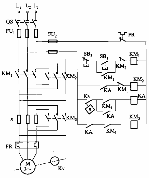 One-way operation reverse braking circuit three- Circuits - EEWORLD