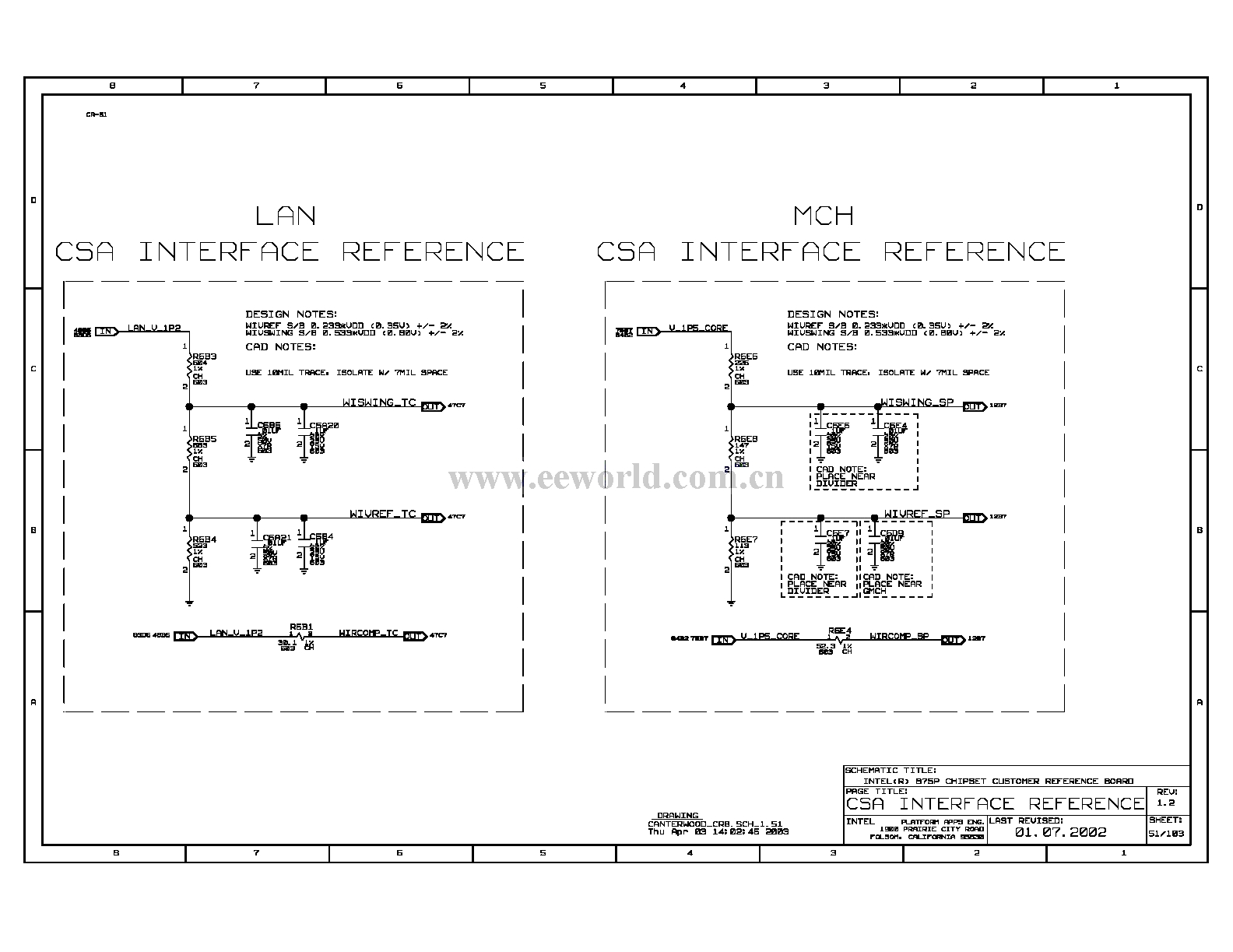 875p电脑主板电路图_055–电路图–电子工程世界