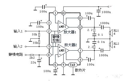 HA1392典型应用电路图–电路图–电子工程世界