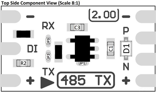 WS281x LED RS485 收发器,———EEWorld参考设计中心