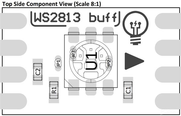 WS281x LED RS485 收发器,———EEWorld参考设计中心